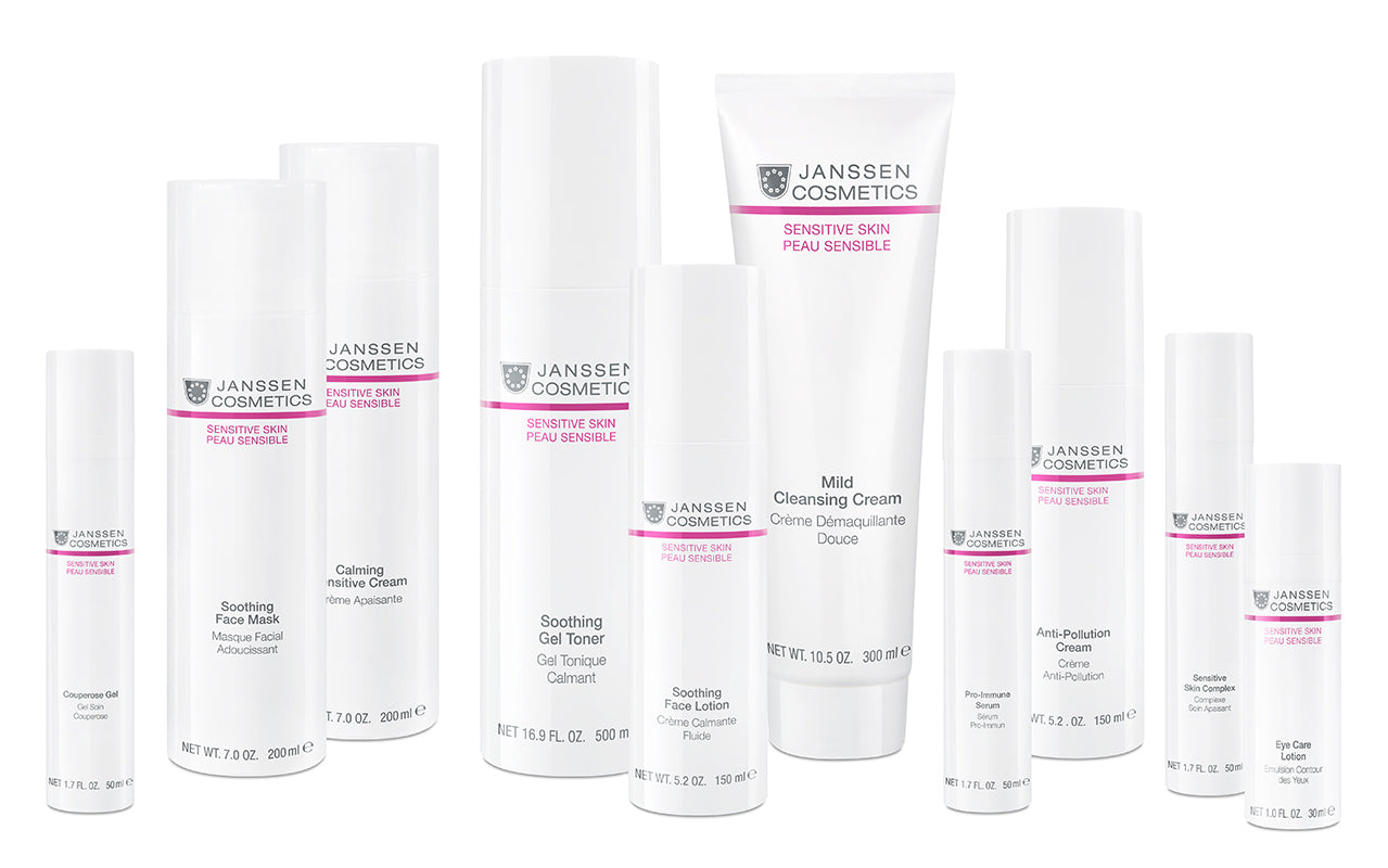 Sensitive Skin Care | Janssen Cosmetics West – Janssen Cosmetics West Shop